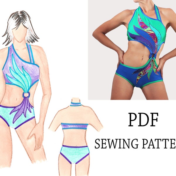 Pole Dance Leotard Pattern - Etsy