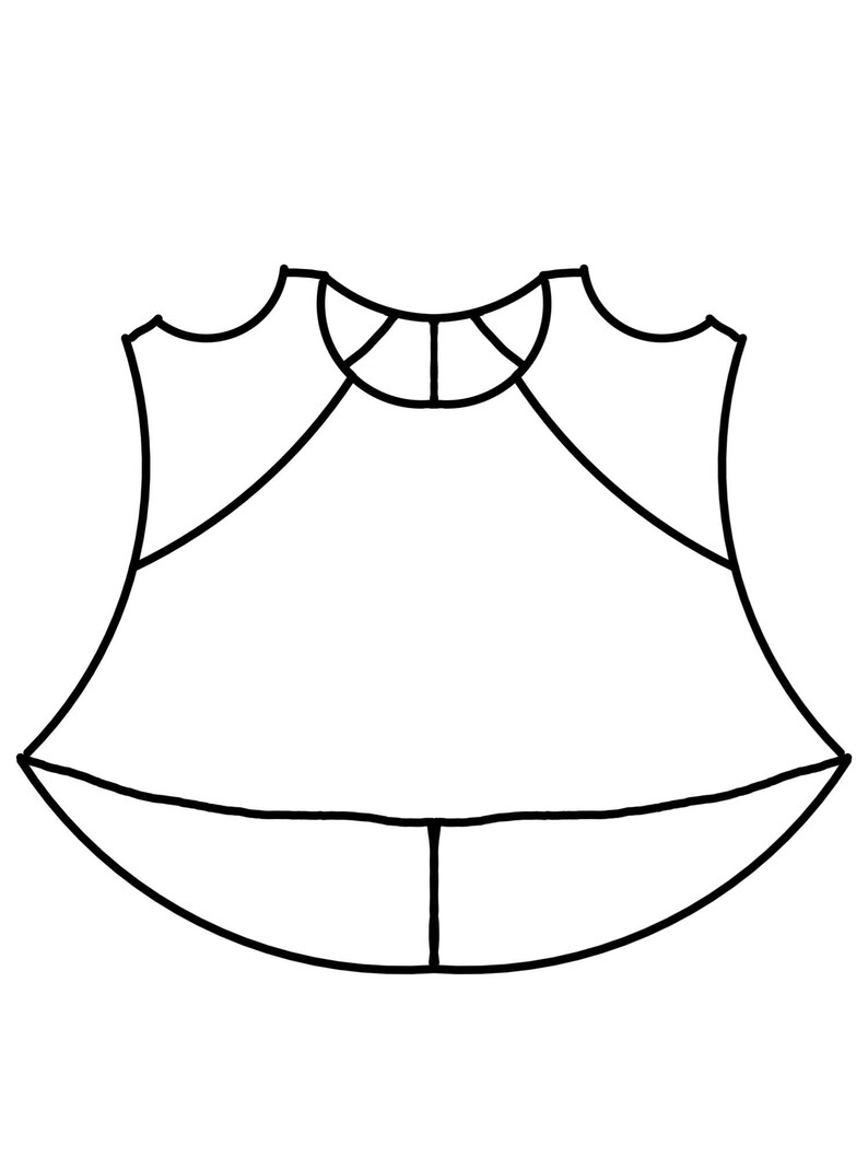 Flared Top T-shirt Sewing Pattern for Women - Etsy