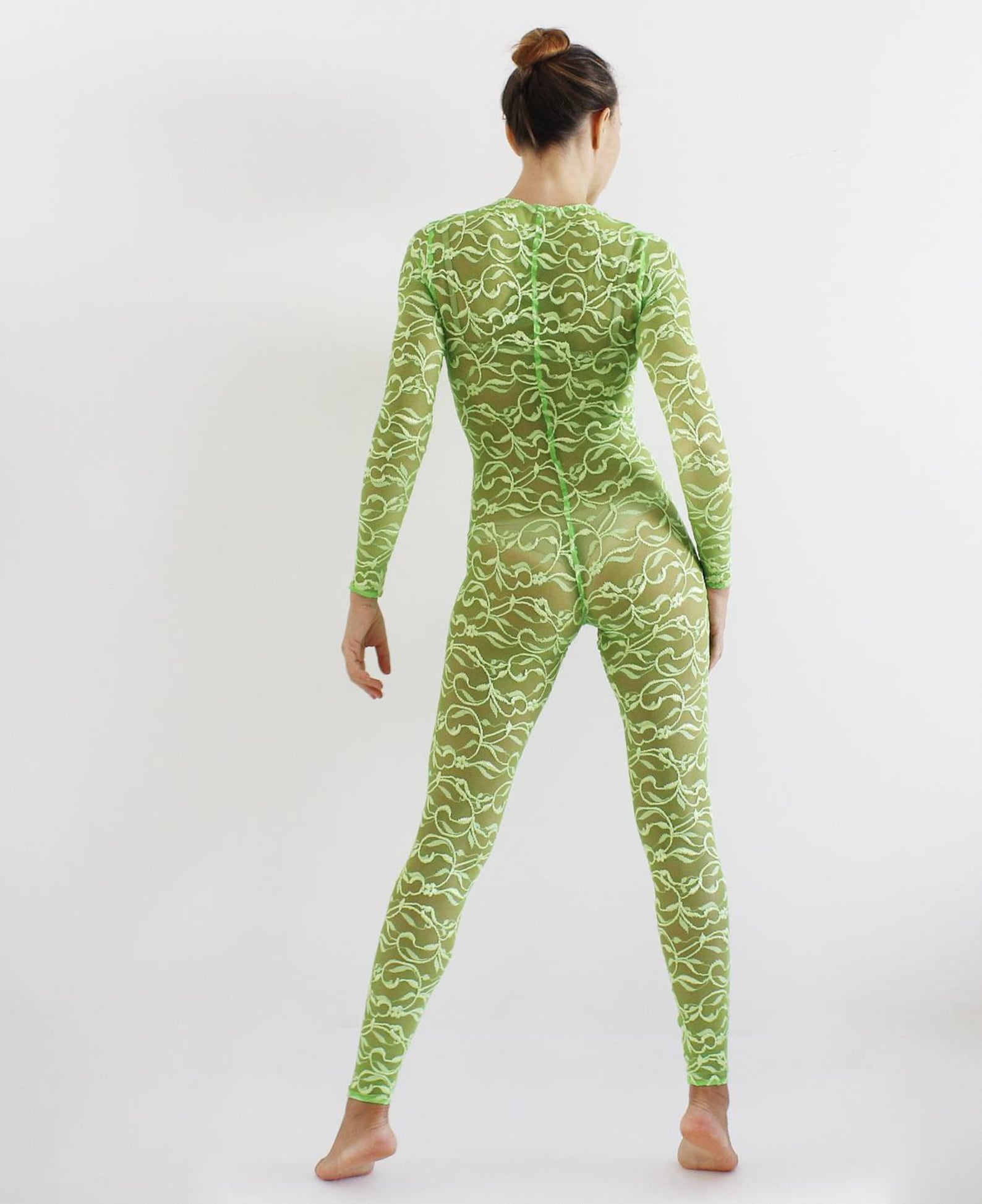 Jumpsuit Catsuit Sewing Pattern for Women Basic Unitard Long | Etsy