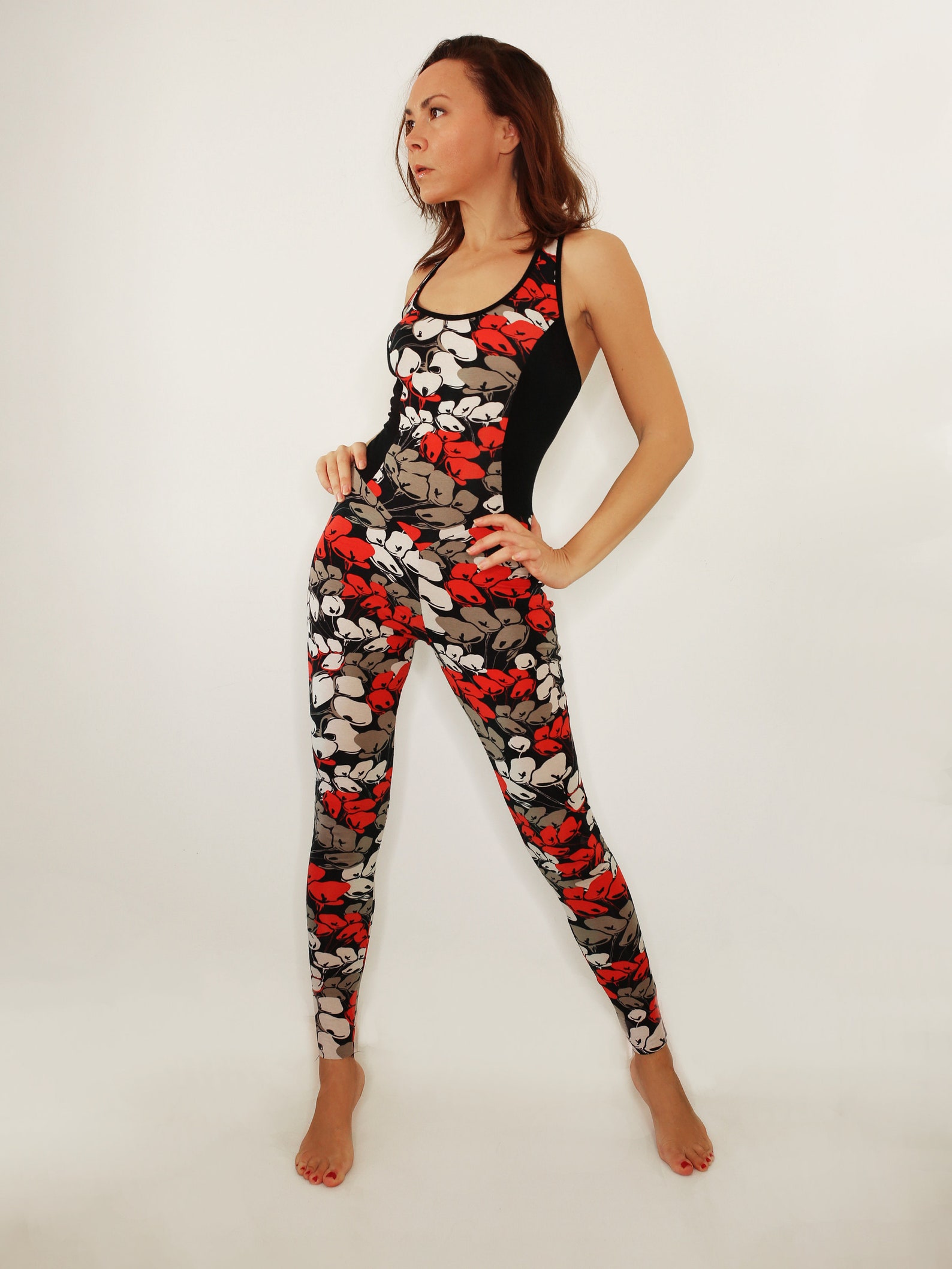 Jumpsuit Sewing Pattern for Women Yoga Dance Unitard - Etsy