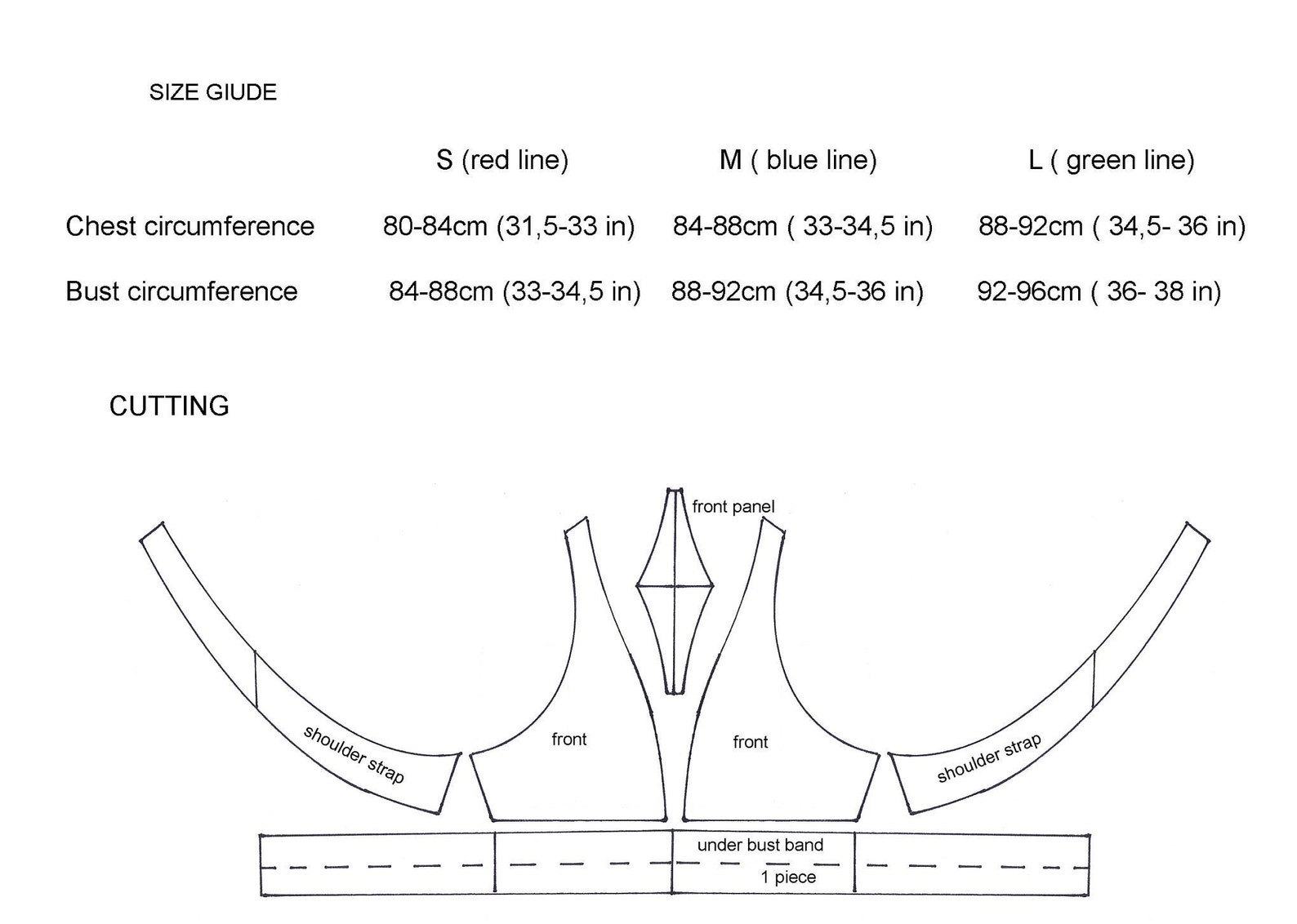 Halter Crop Top Sewing Pattern Bralette PDF Sewing Patterns - Etsy
