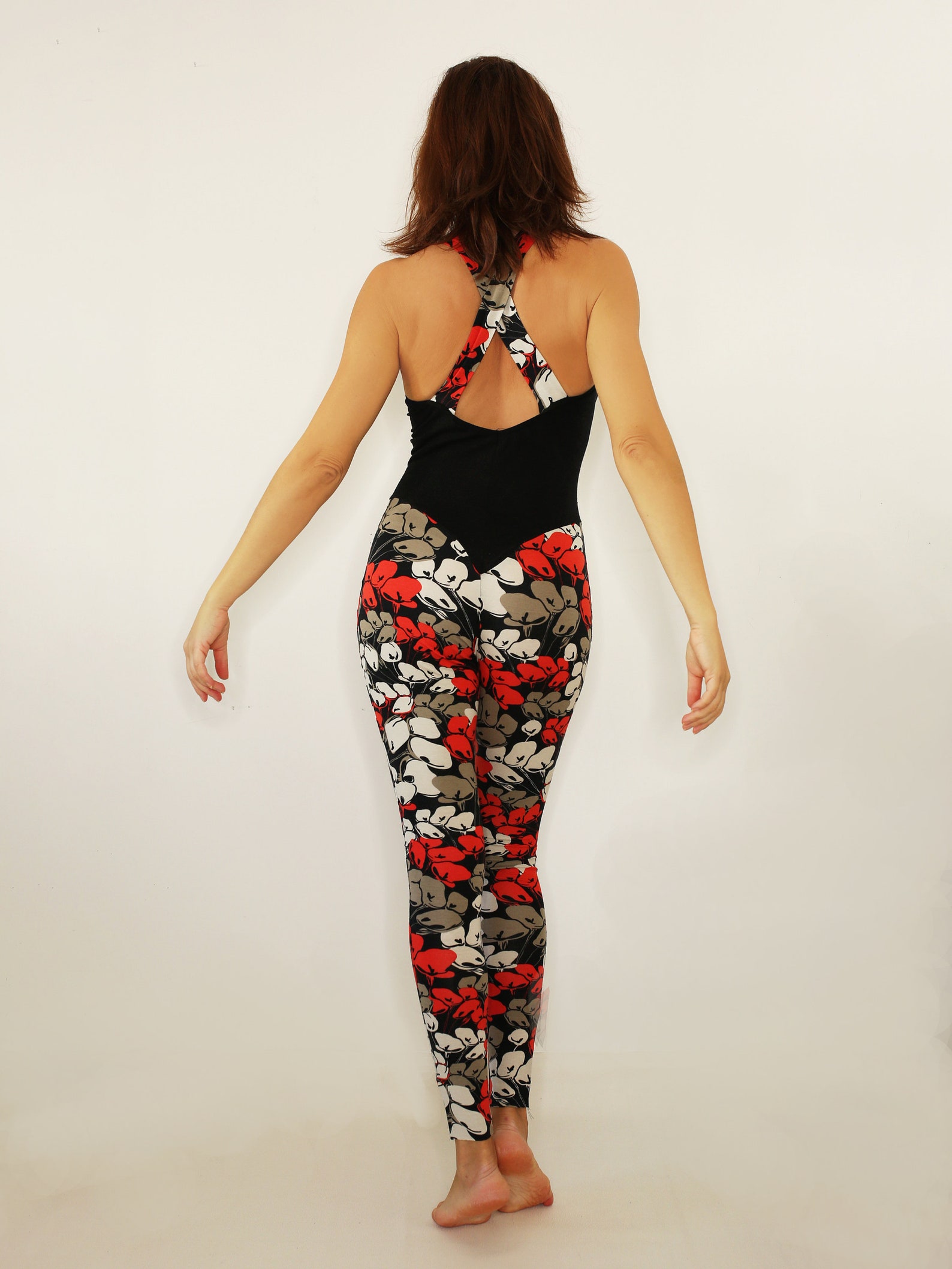 Jumpsuit Sewing Pattern for Women Yoga Dance Unitard | Etsy