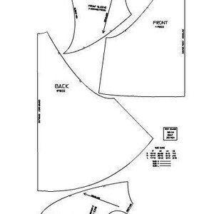 Flared Top T-shirt Sewing Pattern for Women - Etsy