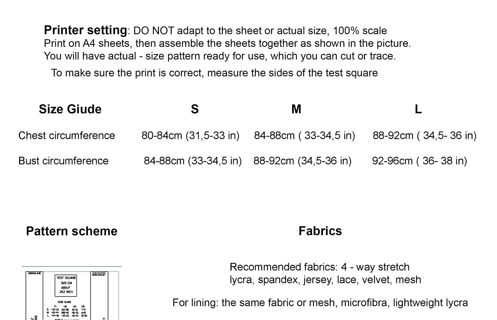 Triangle Bikini Bra Sewing Pattern Swim Wearlingerie PDF - Etsy