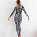Jumpsuit, Catsuit Sewing Pattern for Women, Basic Unitard Long Sleeve ...
