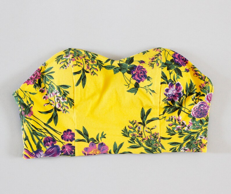 Tube Crop Top Sewing Pattern for Women Easy Pattern Tutorial | Etsy