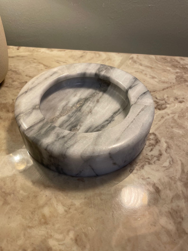 Marble Ashtray With 3 Rest Areas - Etsy