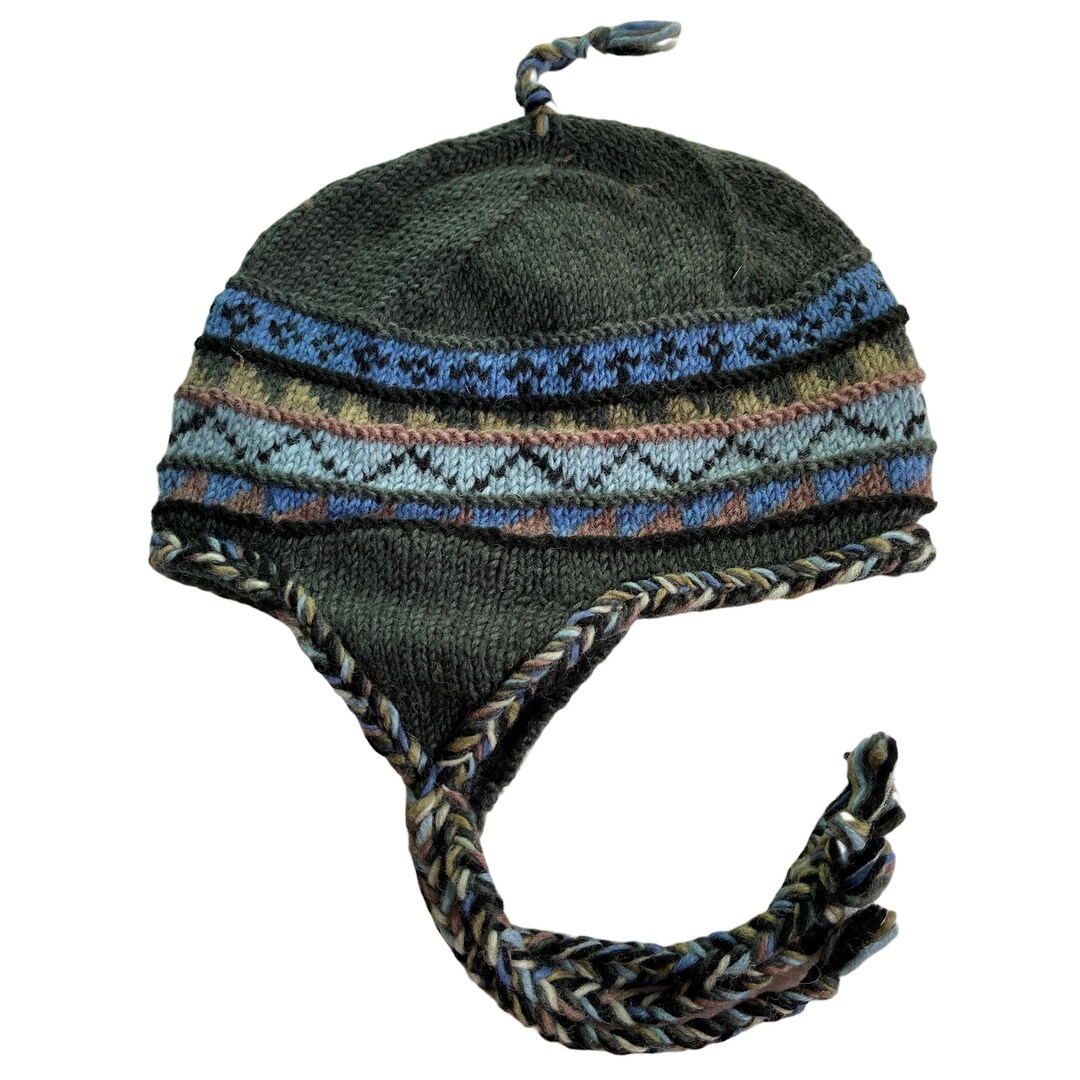 Woolen Hat With Earflaps - Etsy