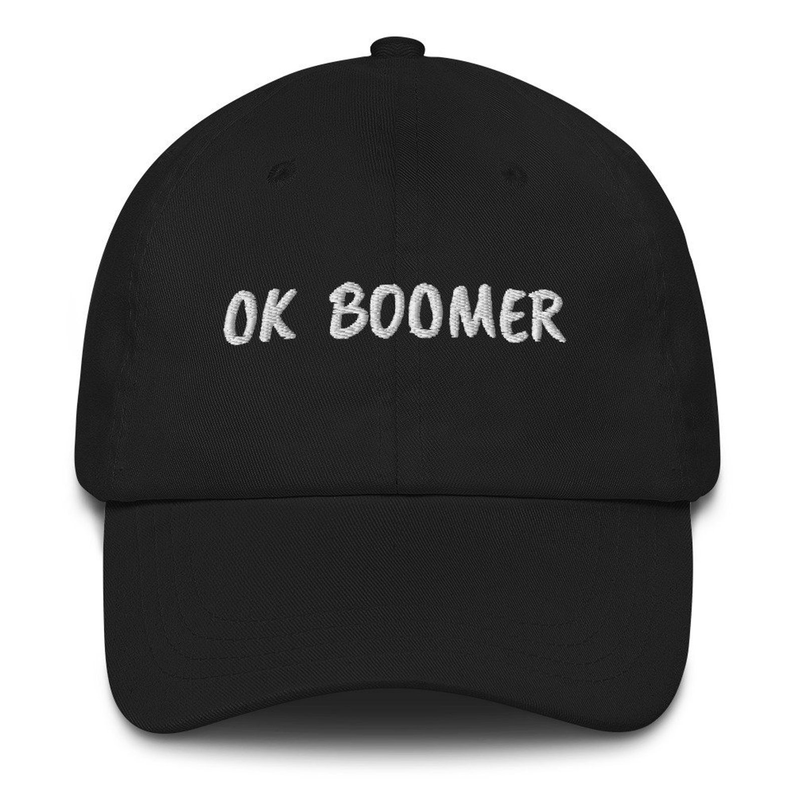 Ok Boomer Hat, Dad Hat, Embroidered Hat, Meme Hat, Meme Cap, Meme Gifts ...