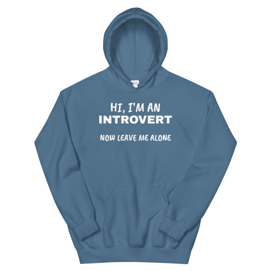 Hi I'm an Introvert Hoodie, Funny Hoodie, Introvert Hoodie, Meme Hoodie ...