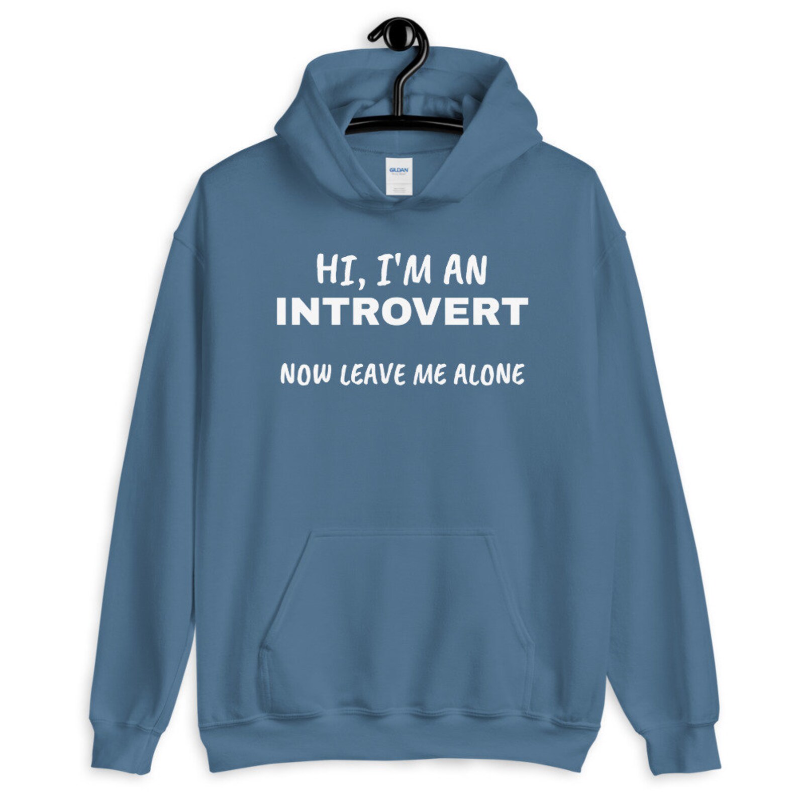 Hi I'm an Introvert Hoodie, Funny Hoodie, Introvert Hoodie, Meme Hoodie ...