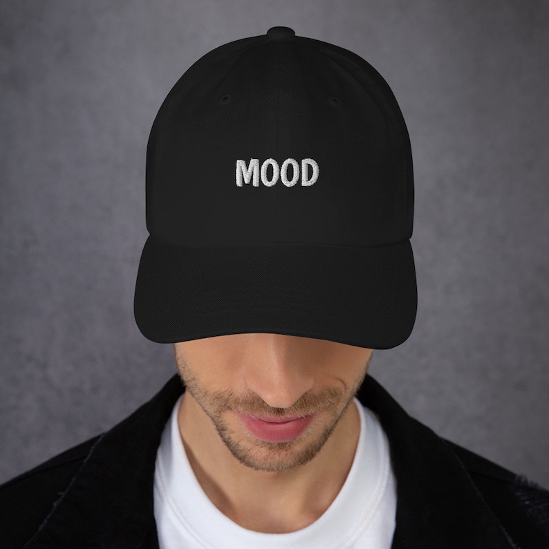 Mood Embroidered Hat, Dad Hat, Meme Hat, Funny Dad Cap, Adjustable Hat ...