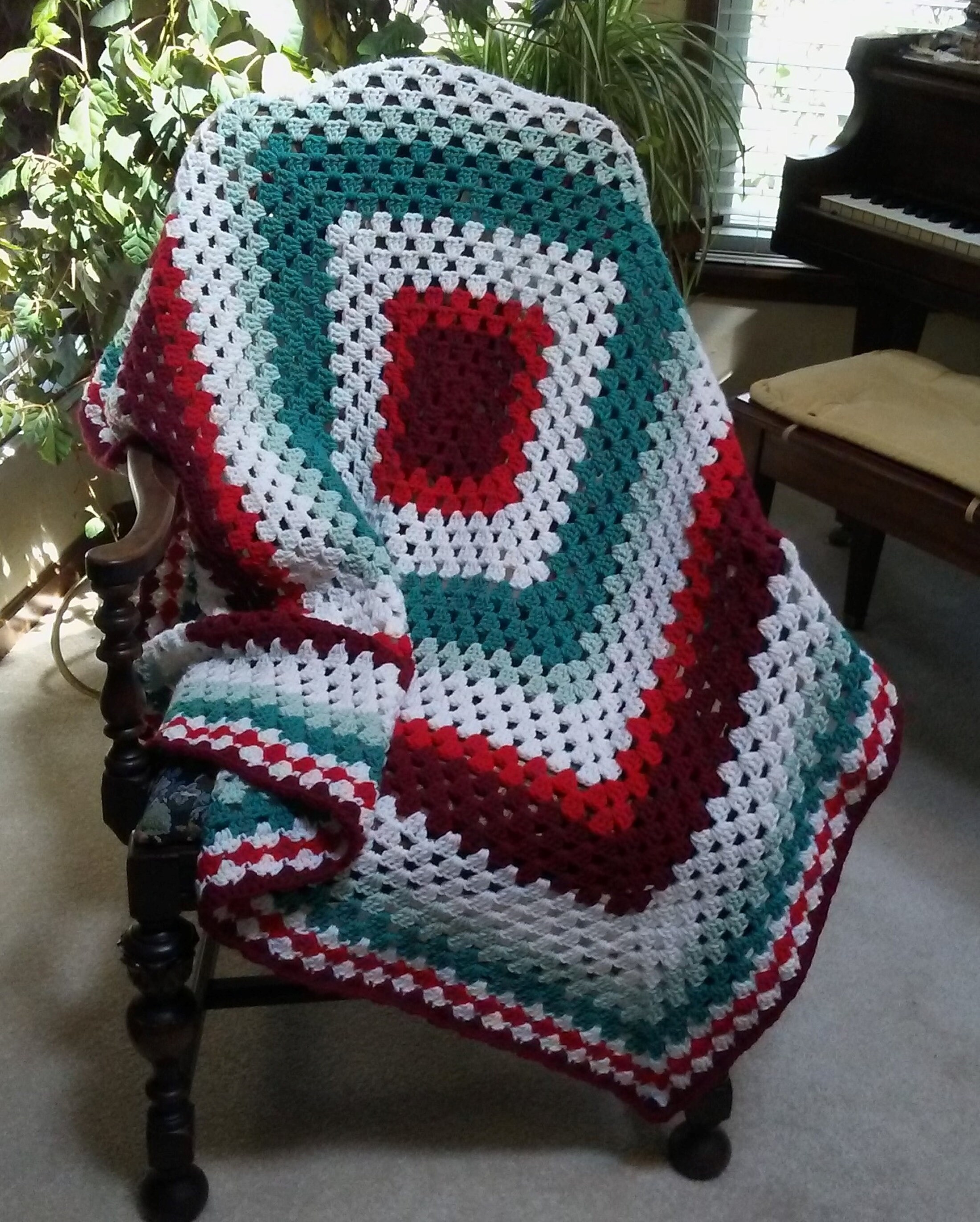 Crochet Granny Stitch Blanket Pattern, for the Love of Granny Blanket ...