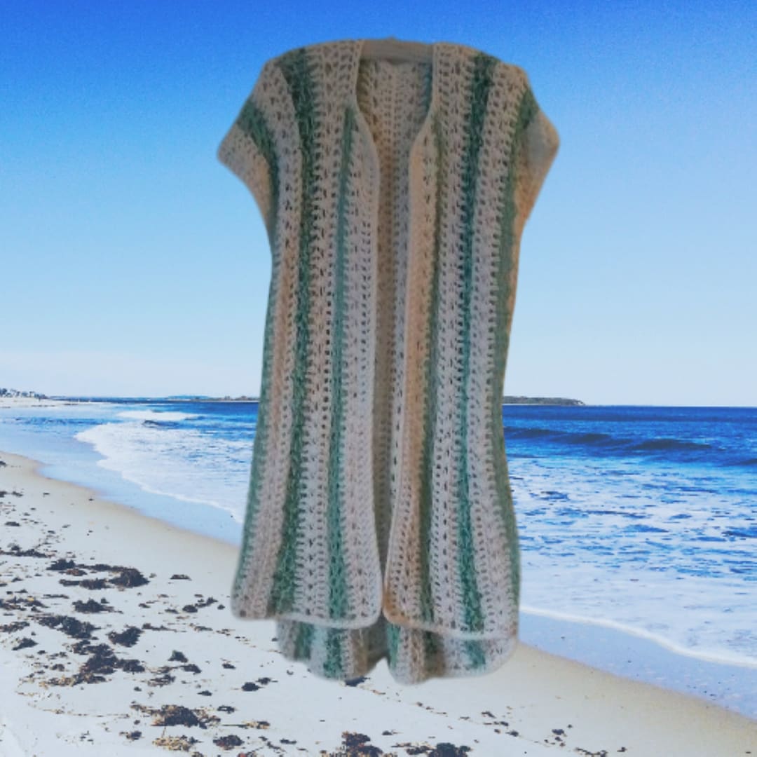 Crochet Cover up Pattern, Beach Beauty Cover up Crochet Pattern ...