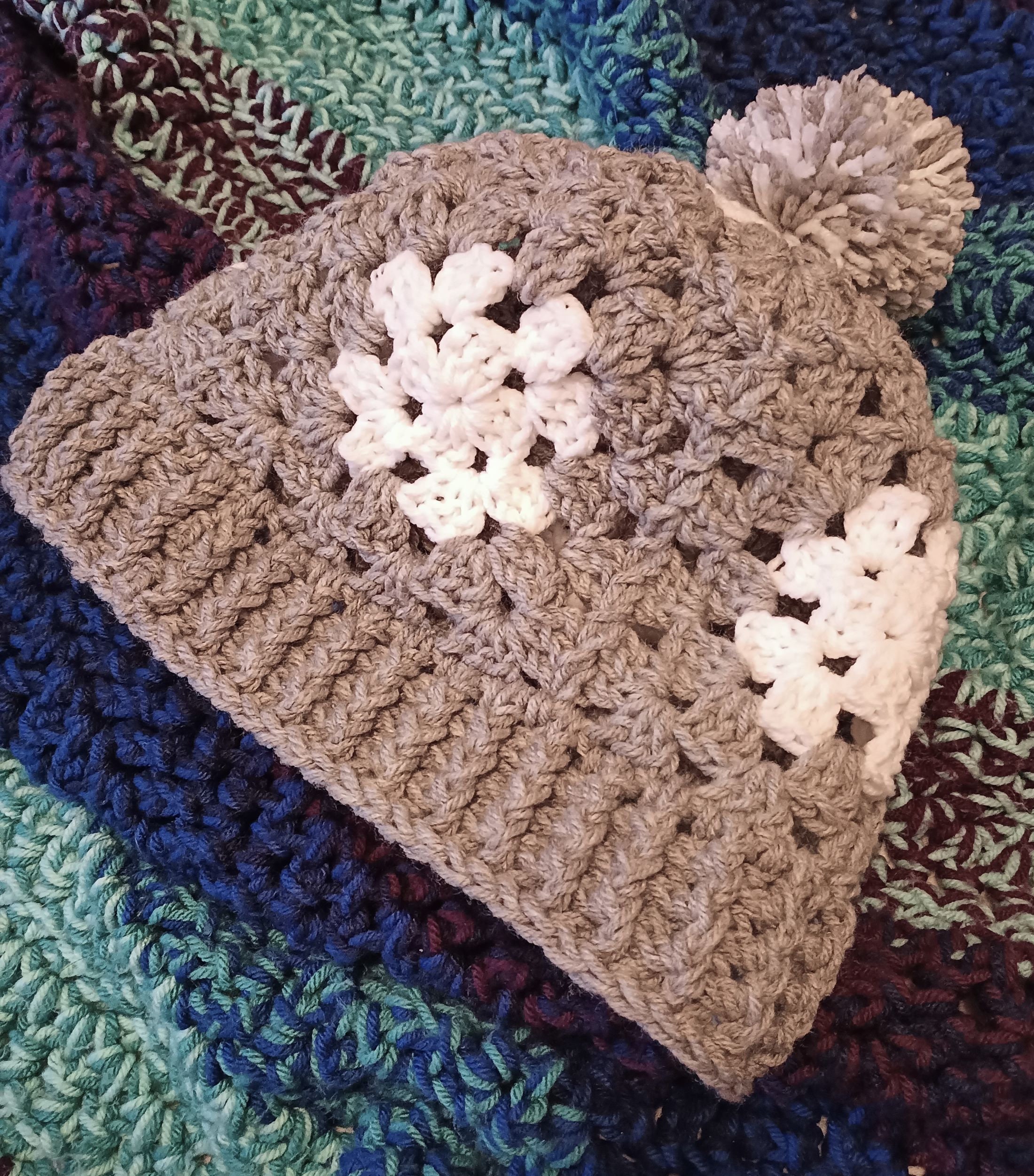 Crochet Pattern, for the Love of Granny Winter Set, Crochet Stocking Cap, Crochet Scarf Pattern ...