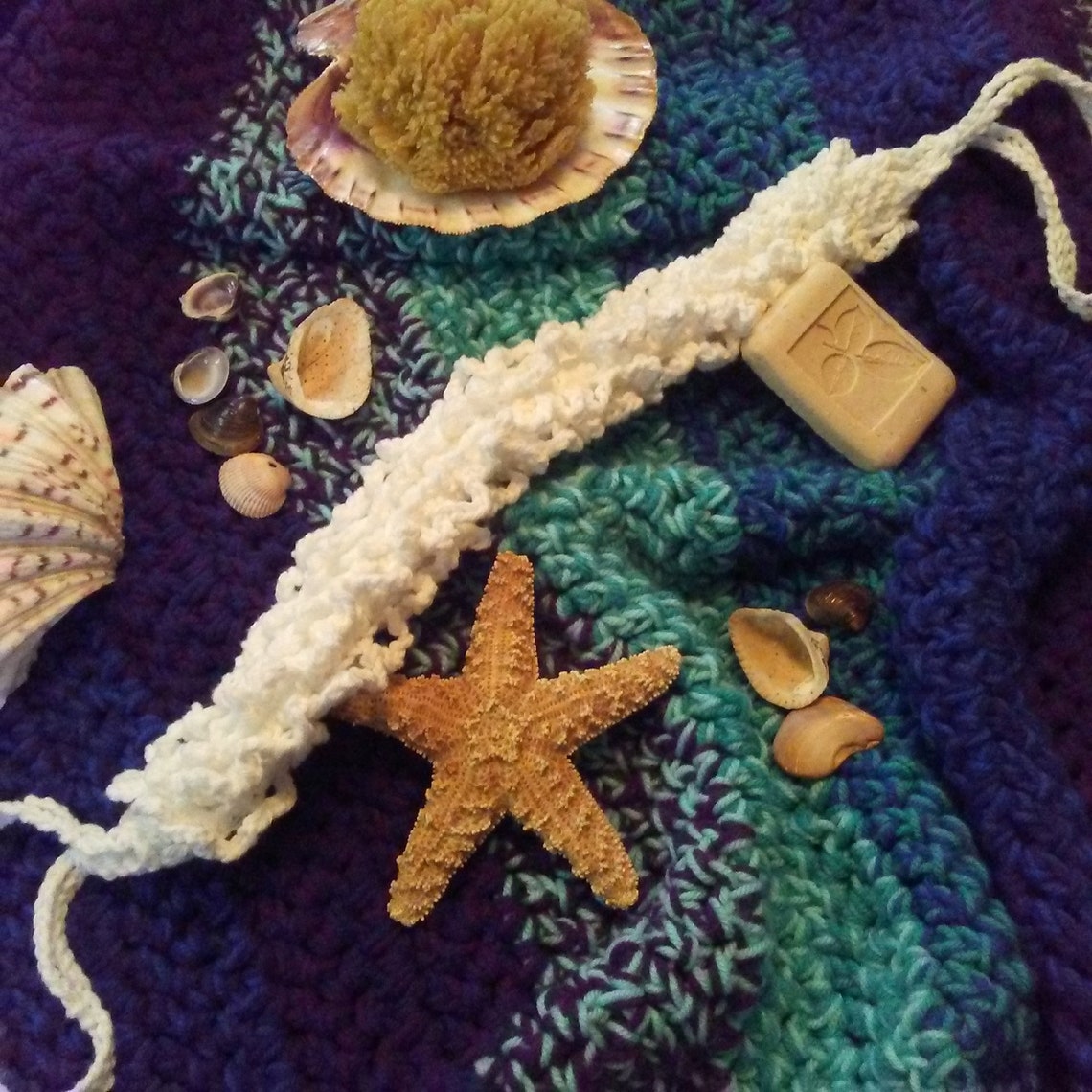 Crochet Back Scrubber Pattern Bundle Spa Bath Loopah Back - Etsy