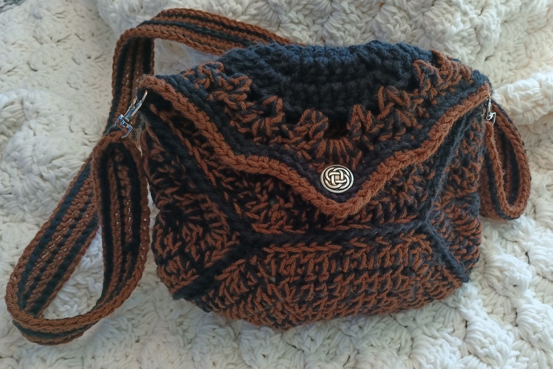 Crochet Purse Pattern, Go to Bag Set Crochet Pattern, Crochet Bag ...