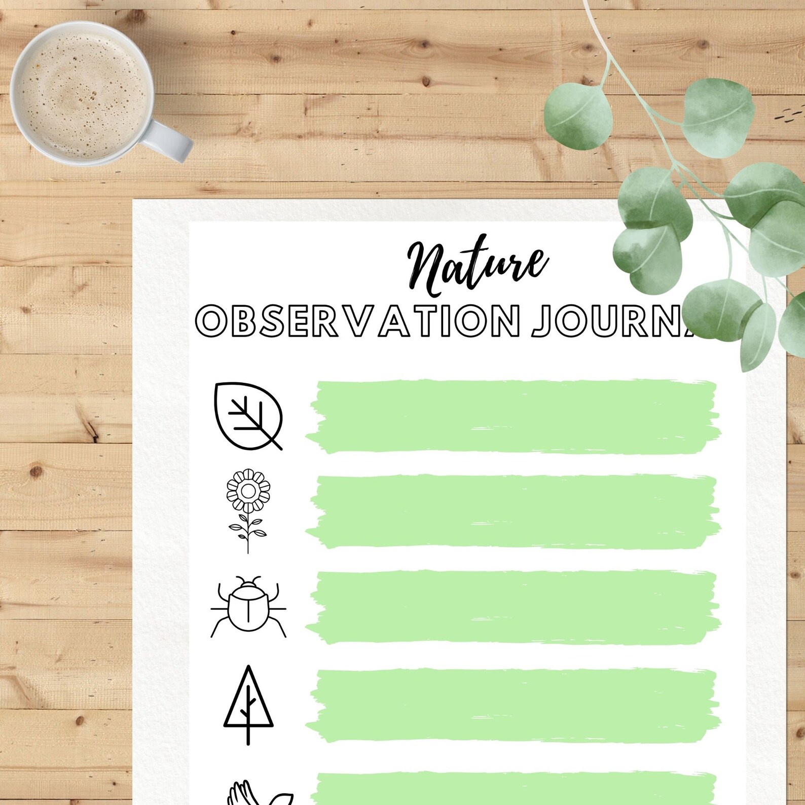 Nature Observation Journal - Etsy