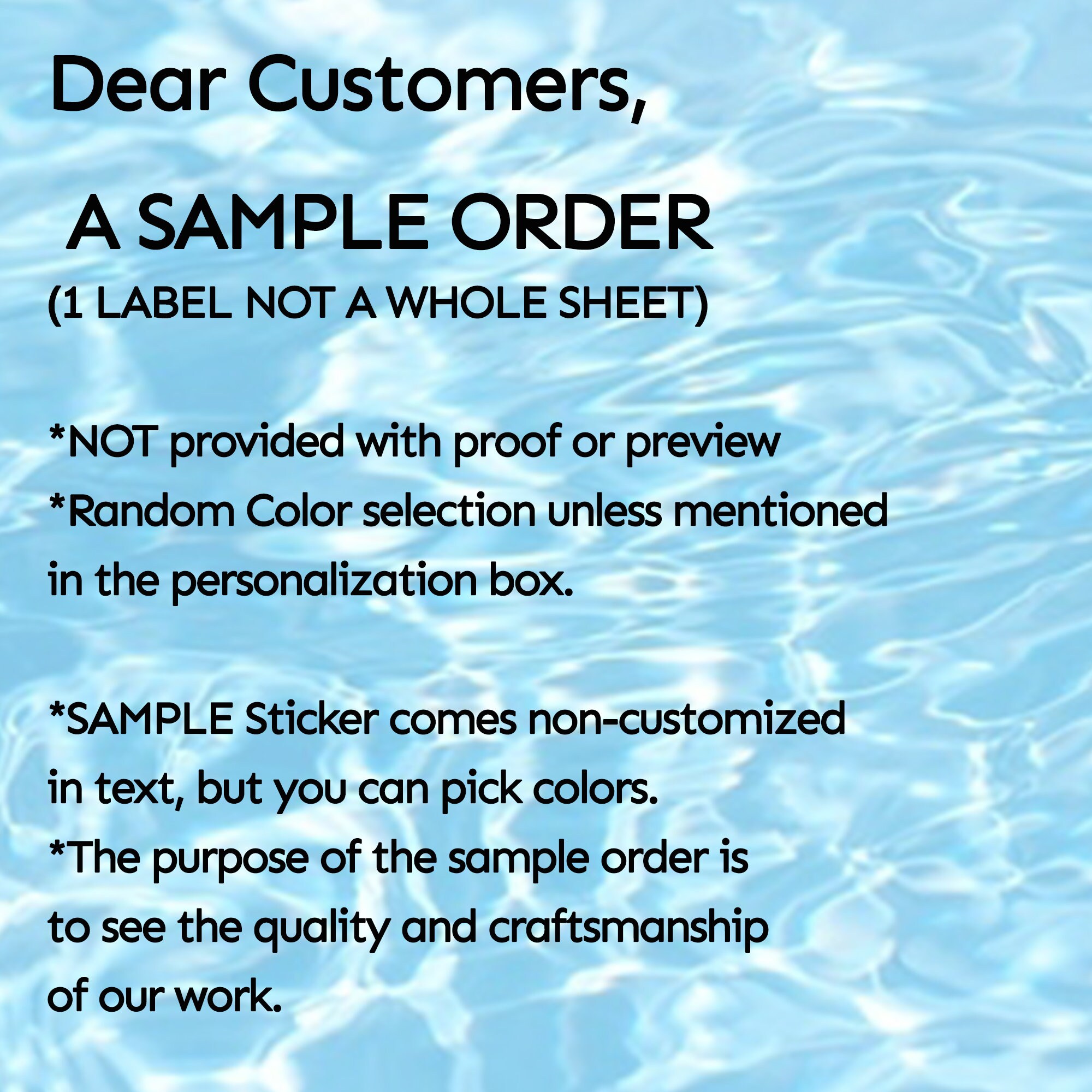 Custom Clear Stickers , Personalized Rectangular Labels, Transparent ...