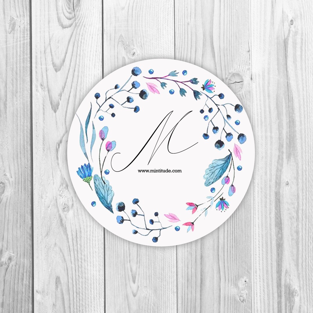 Round Logo Stickers, Custom Circle Stickers, Personalized Business Logo ...