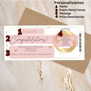 Personalized Graduation Card, Custom Congratulations Grad Card ...