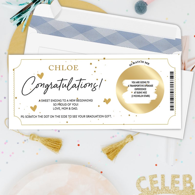 Custom Scratch off Card - Etsy