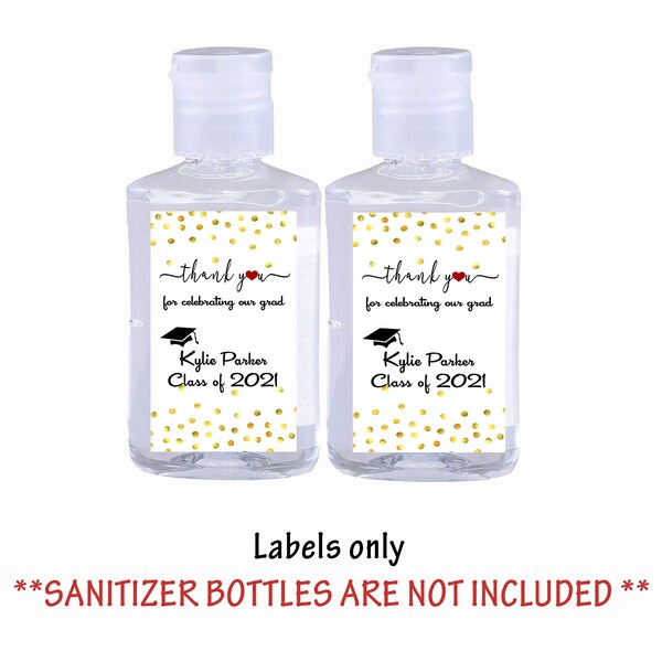 Sanitizer Bottle Stickers - Etsy