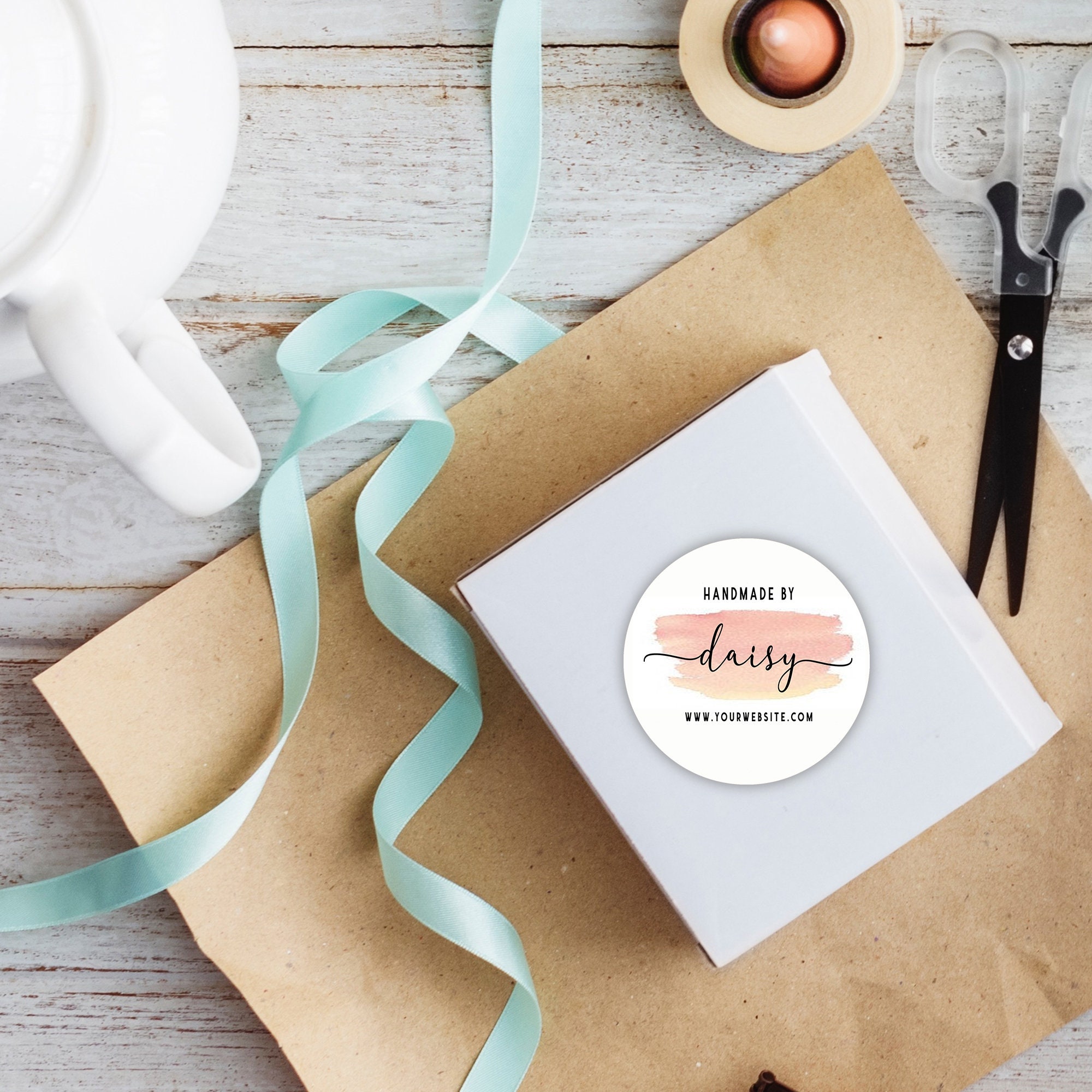 Custom Round Stickers , Personalized Circle Labels, Customized Logo ...