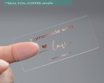 Custom Clear Stickers | Etsy