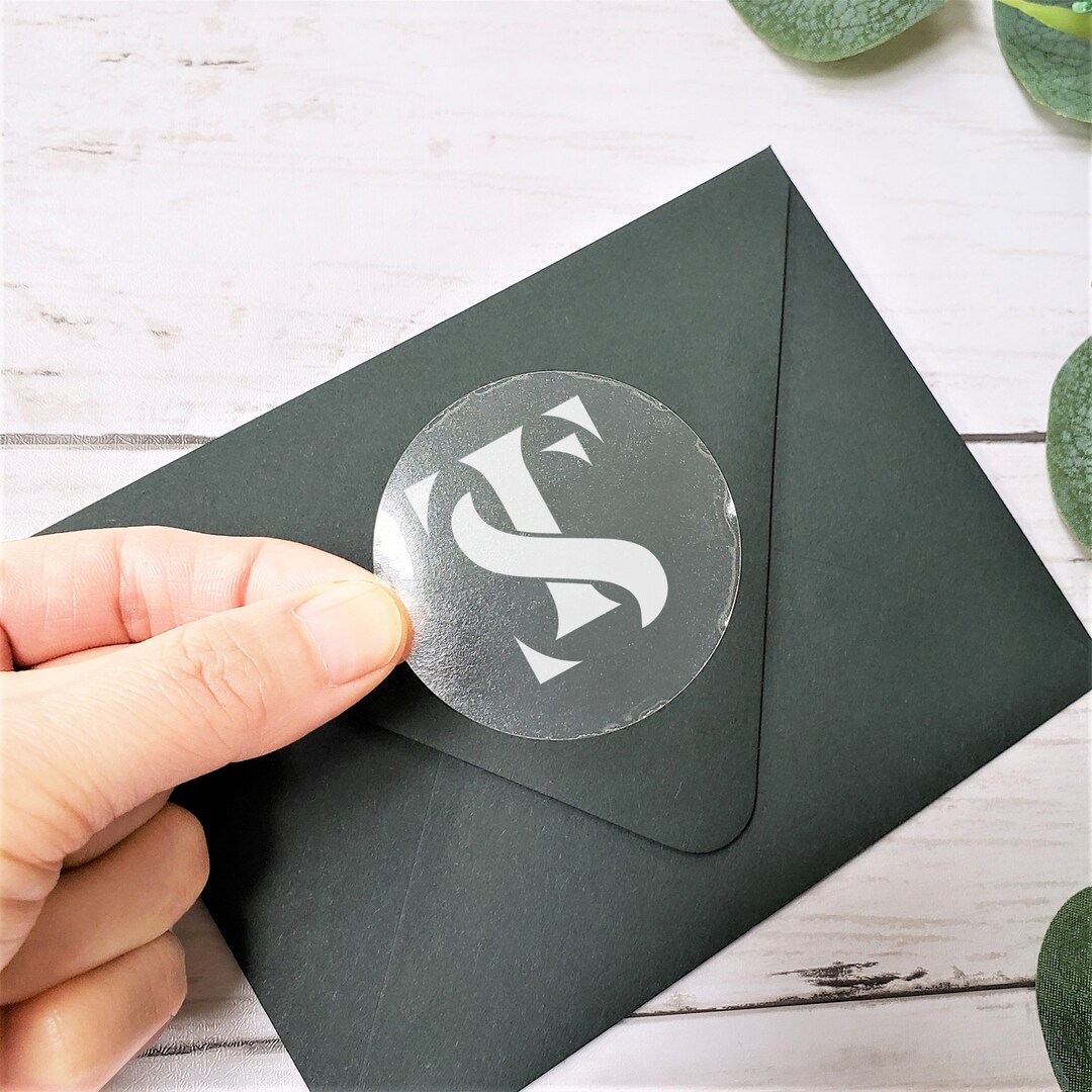 Custom Transparent Logo Seal, Business Branding Packaging Stickers ...