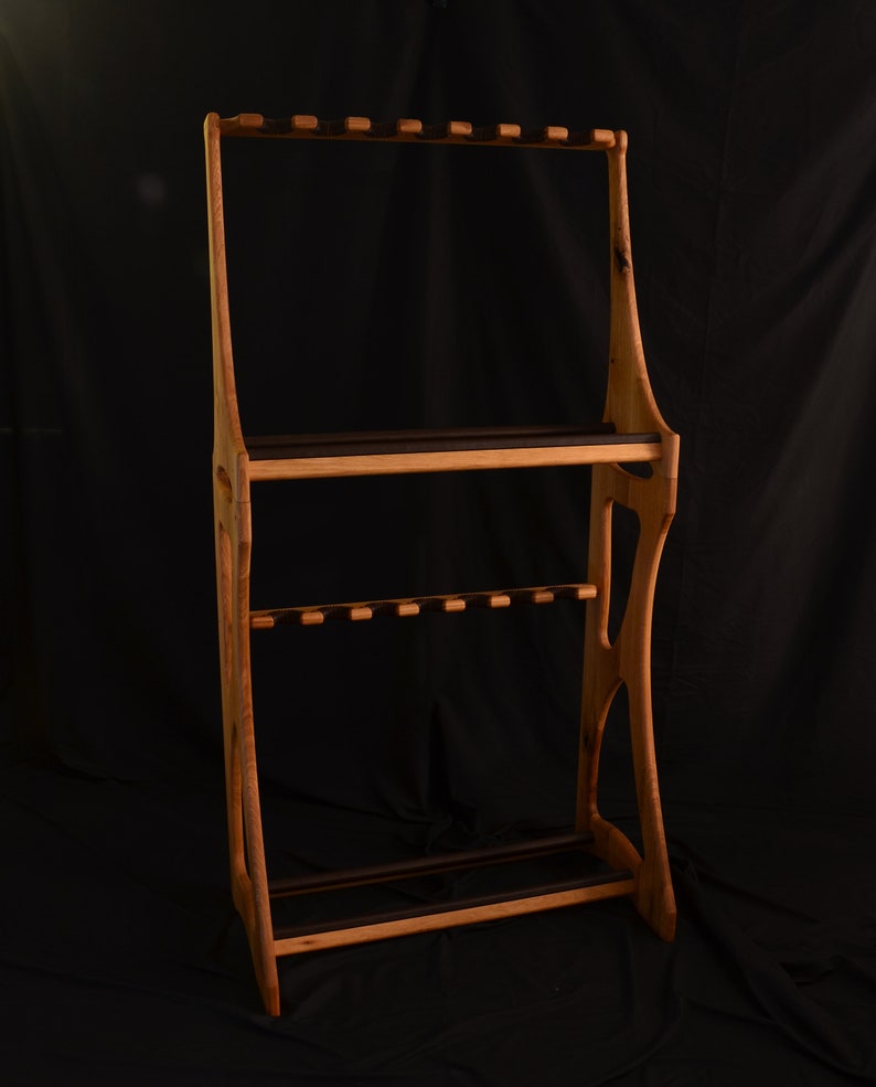 BERGFELS Bergstand Double Stack Guitar Rack Solid Wood and - Etsy