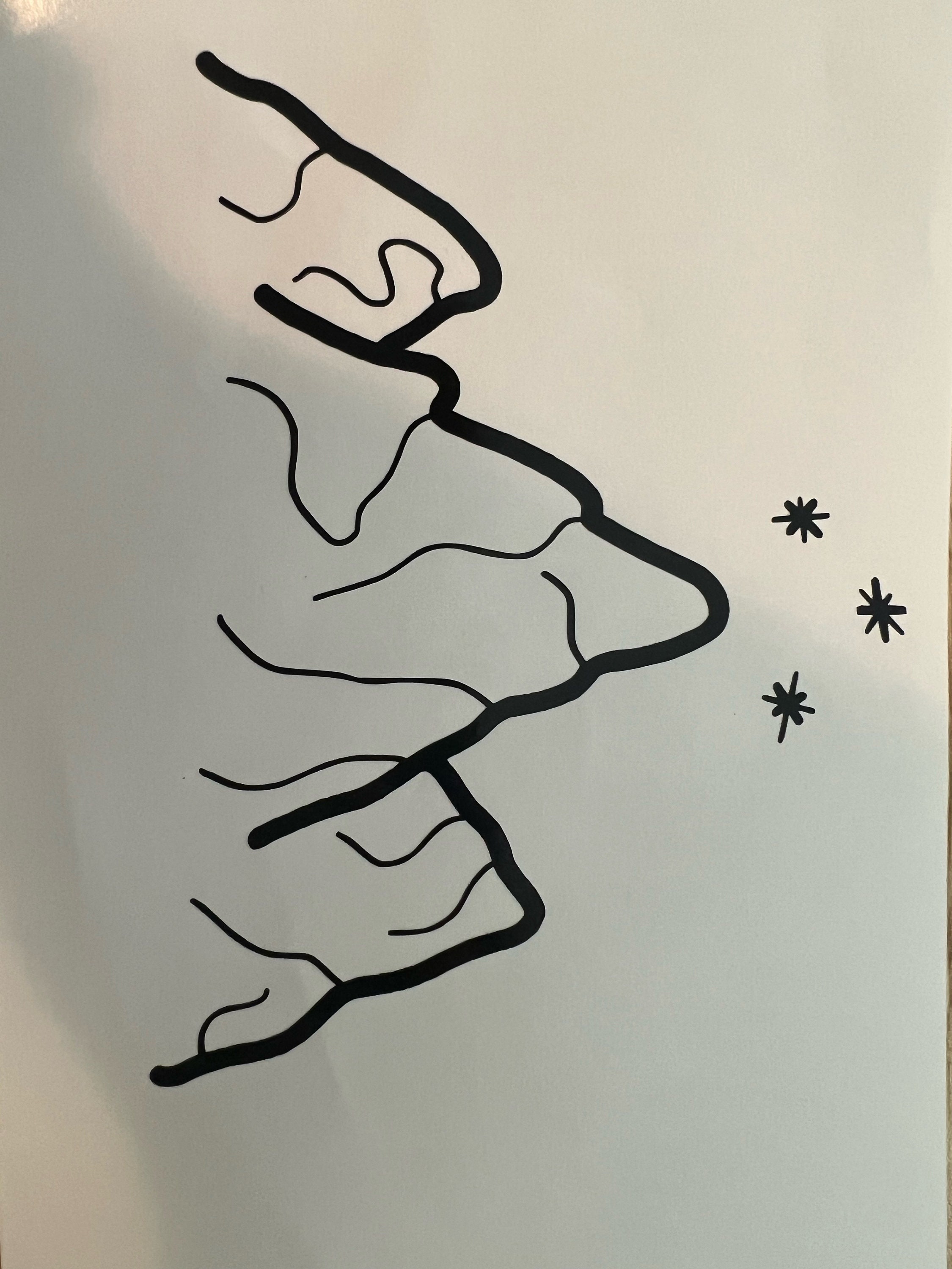 Night Court Mountains Velaris - Decal - Etsy