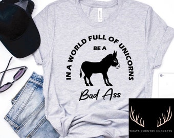 Bad Ass Gym Shirt | Etsy