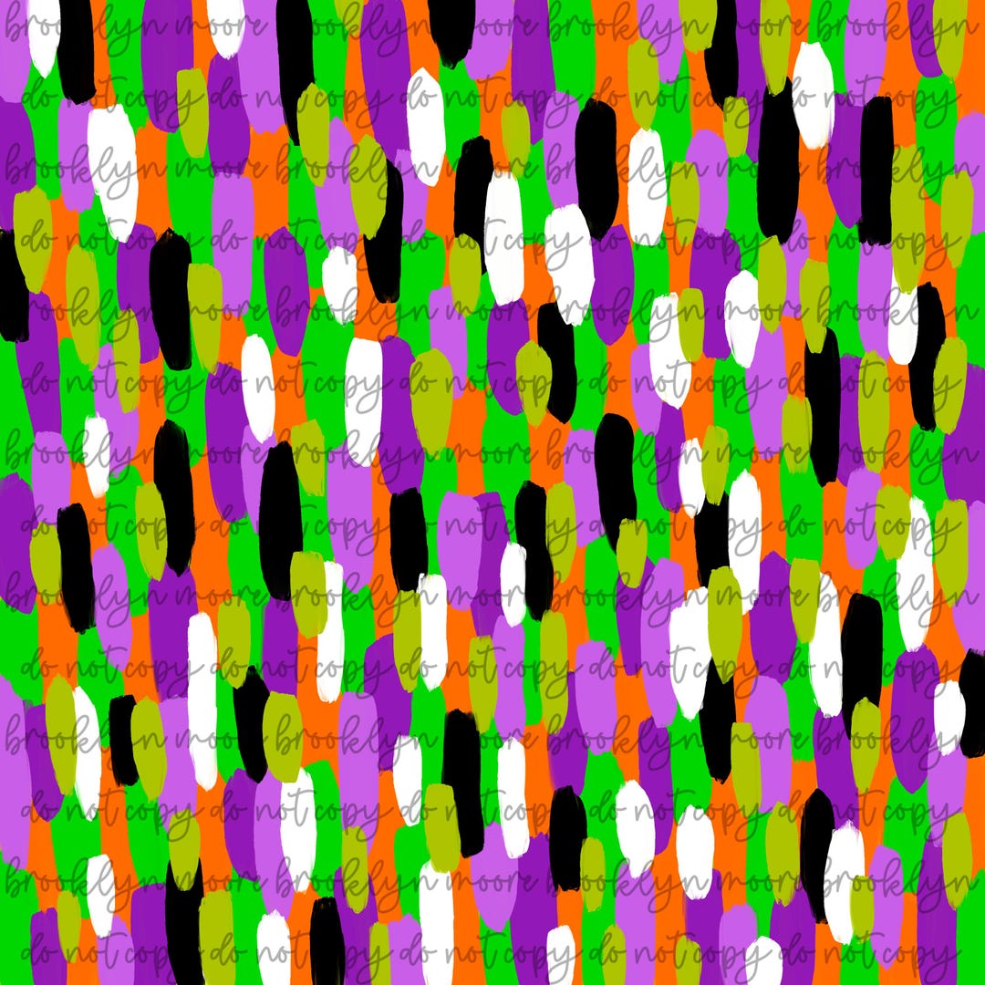 Spooky Preppy Messy Paint Streaks Digital Paper (NOT SEAMLESS) PNG - Etsy