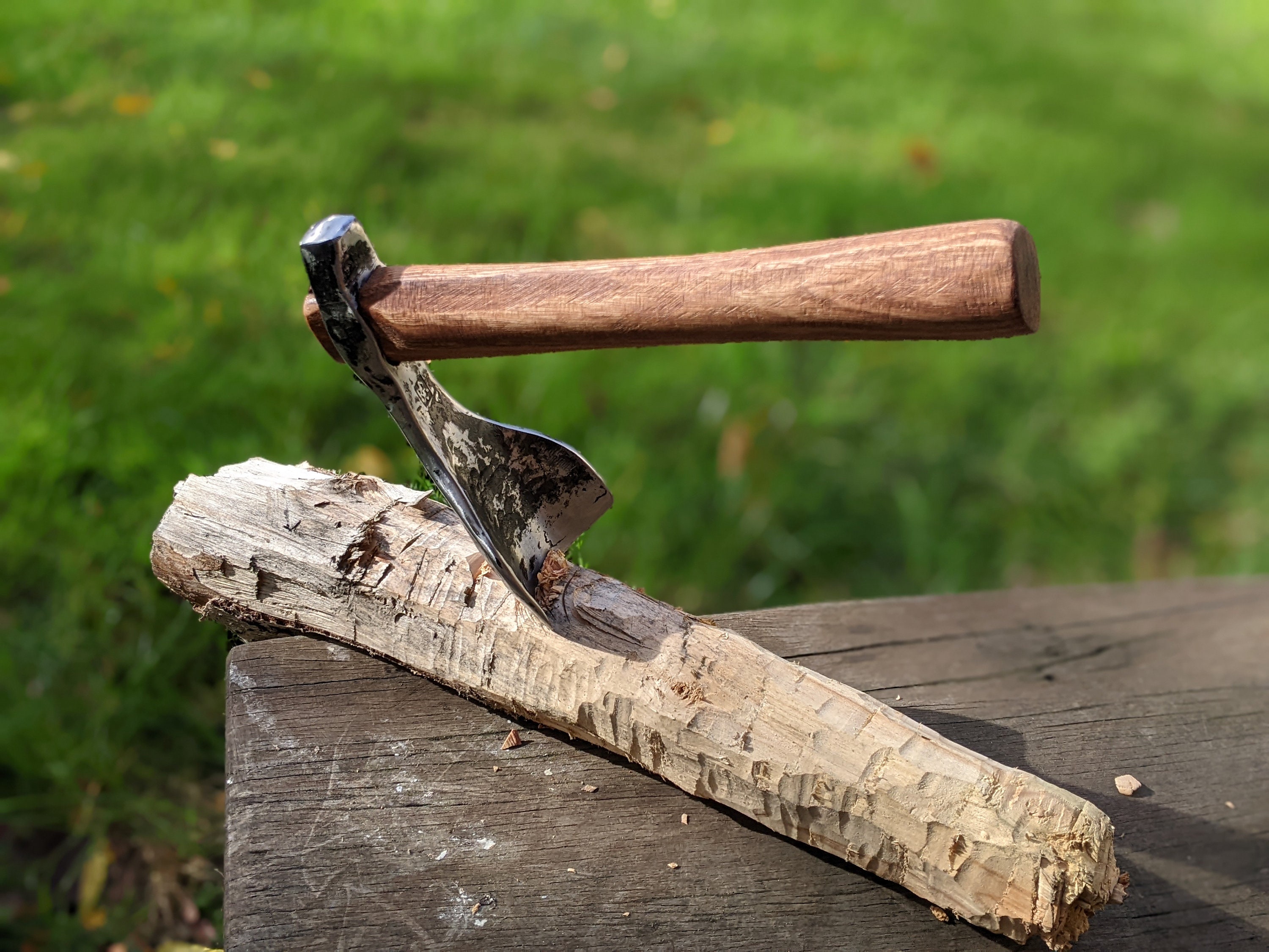 Viking/medieval Bowl Adze, Hand Forged Historical Recreation ...