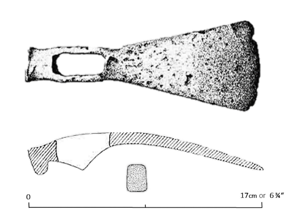 Adze Hand Forged Viking Mästermyr Historical Recreation Wood - Etsy UK