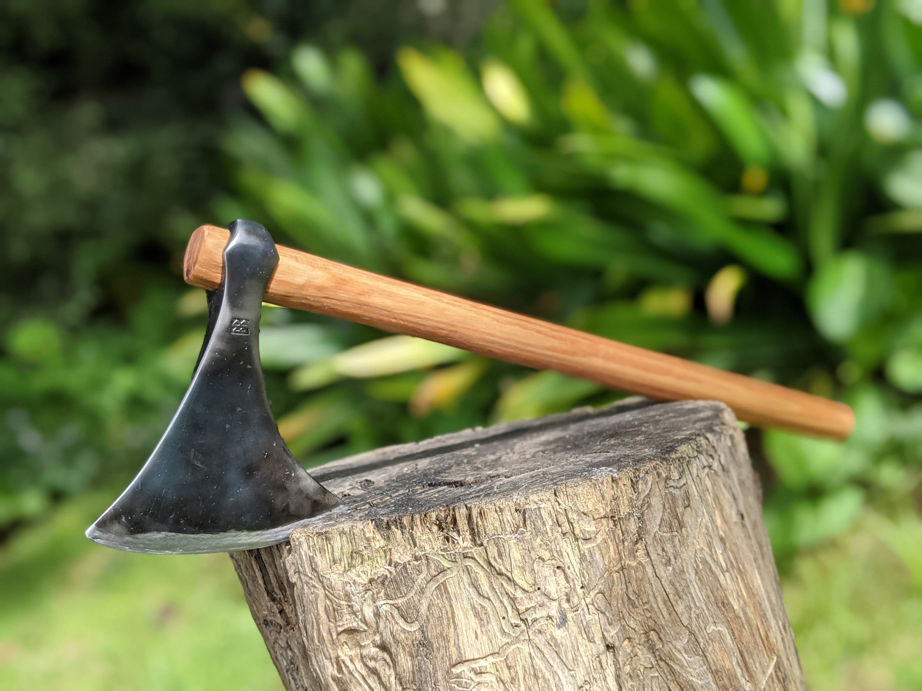 Buy Viking Single Handed Broad Axe, Hand Forged Petersen Type M1 ...