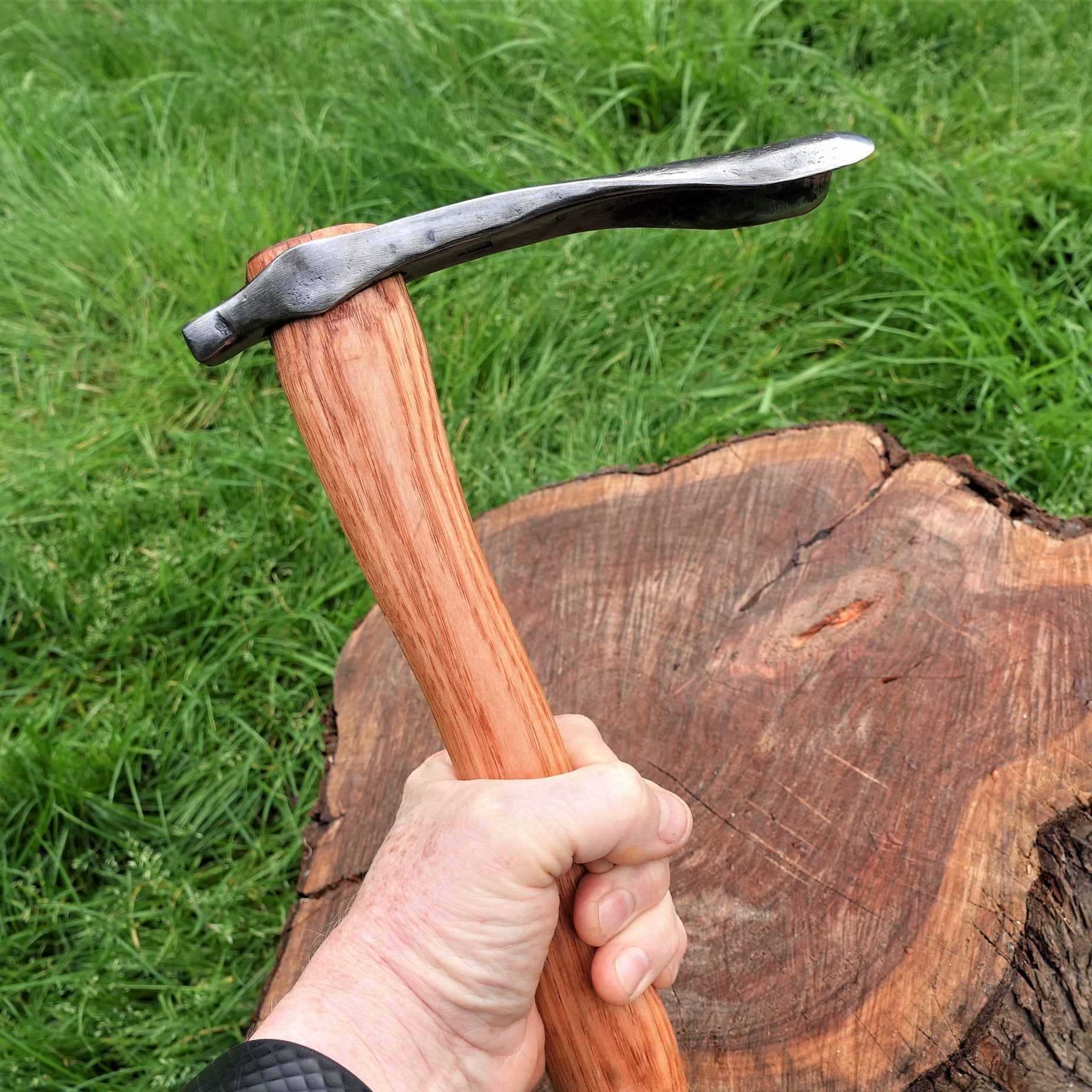 Viking/medieval Bowl Adze, Hand Forged Historical Recreation ...