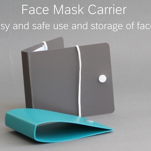 Face Mask Carrier for Easy and Safe Use/storage of Face Mask - Etsy