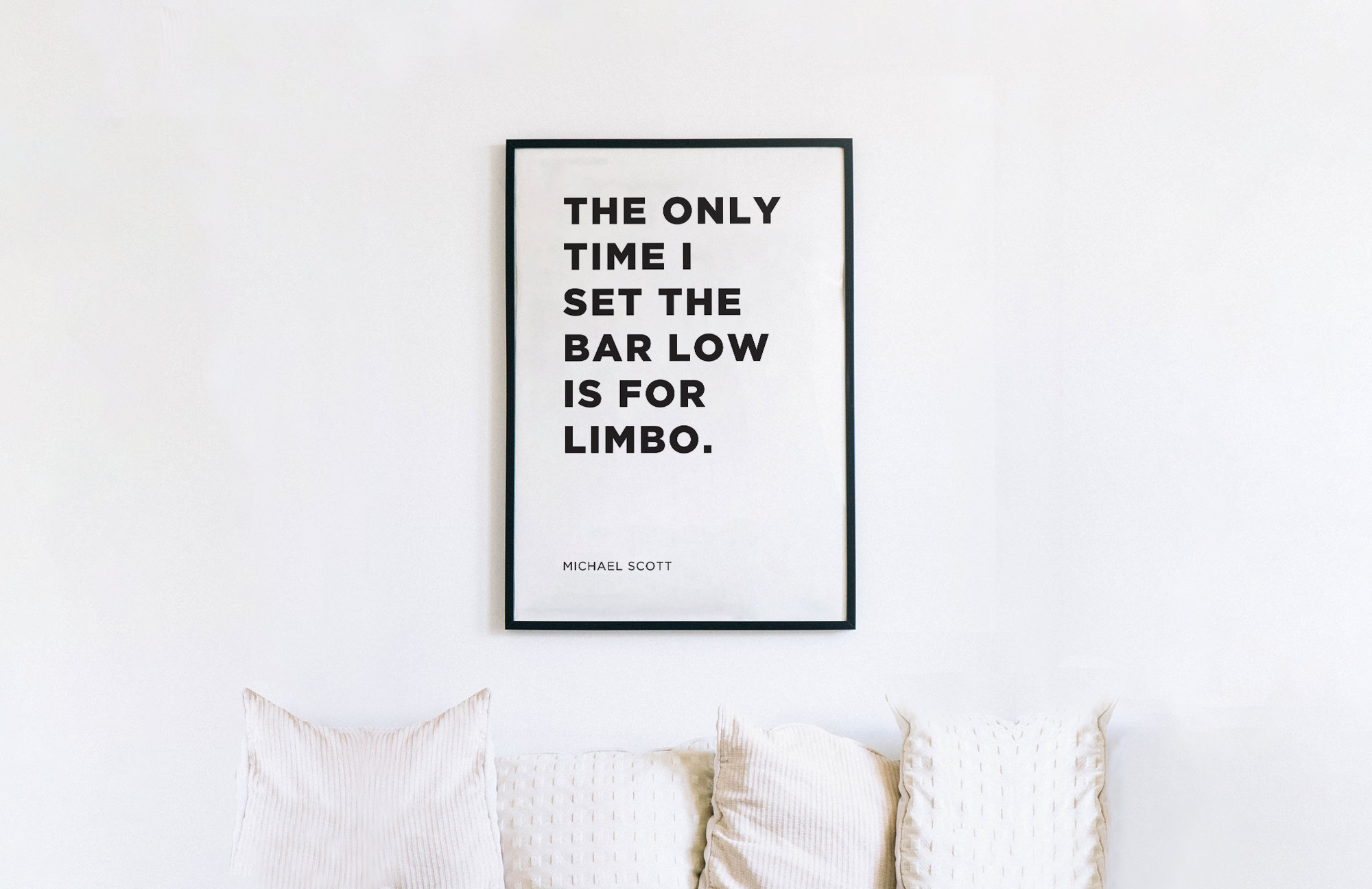 The Only Time I Set the Bar Low is for Limbo the Office DIY Printable ...