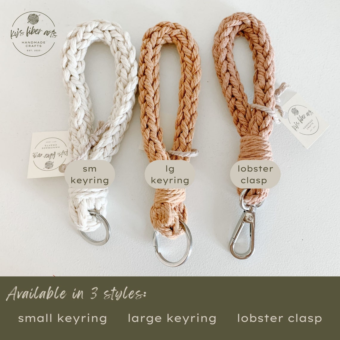 Crochet Wristlet, Wristlet, Macrame, Simplistic Wristlet, Minimalistic ...