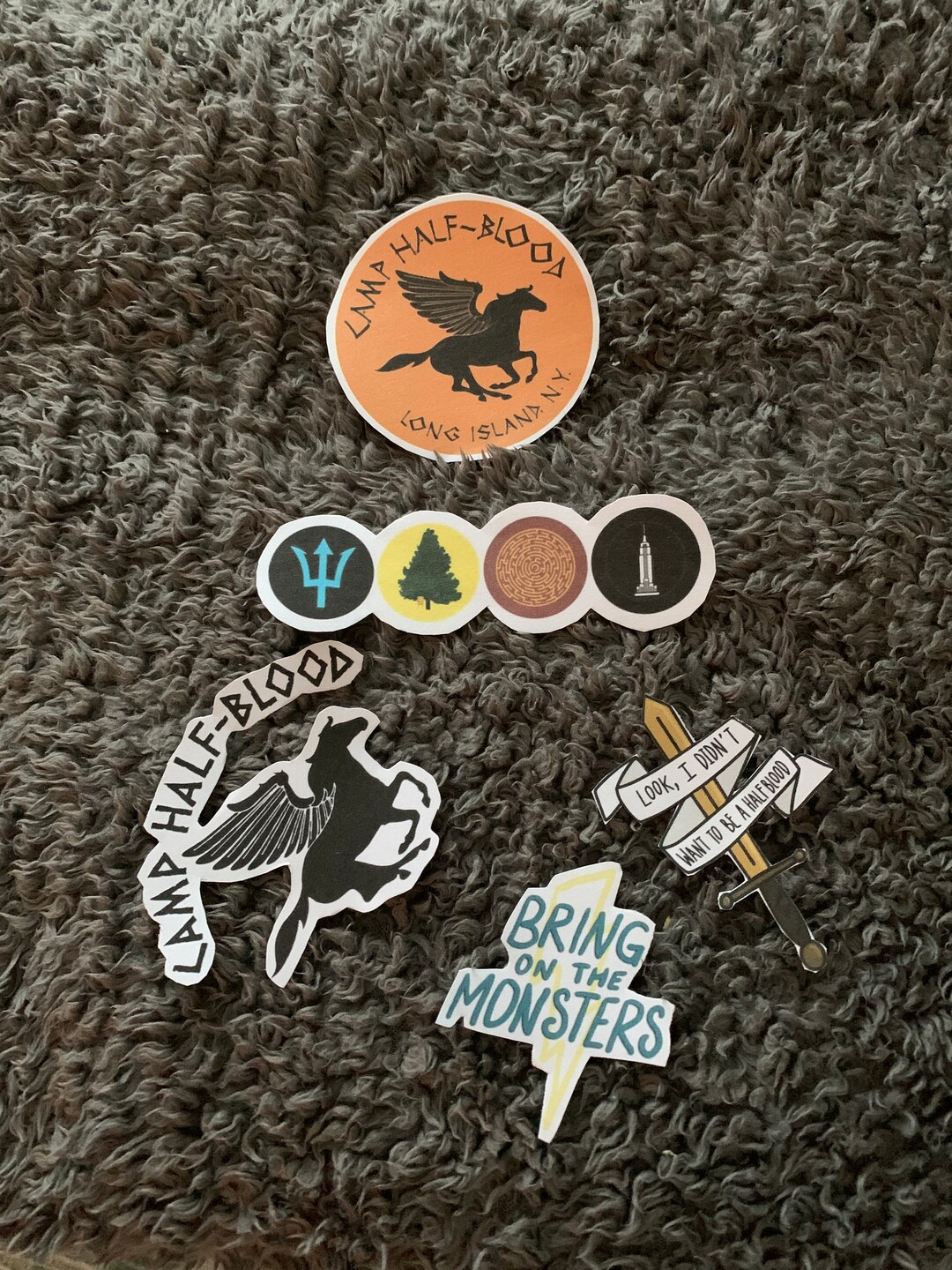 Percy Jackson Inspired Sticker - Etsy