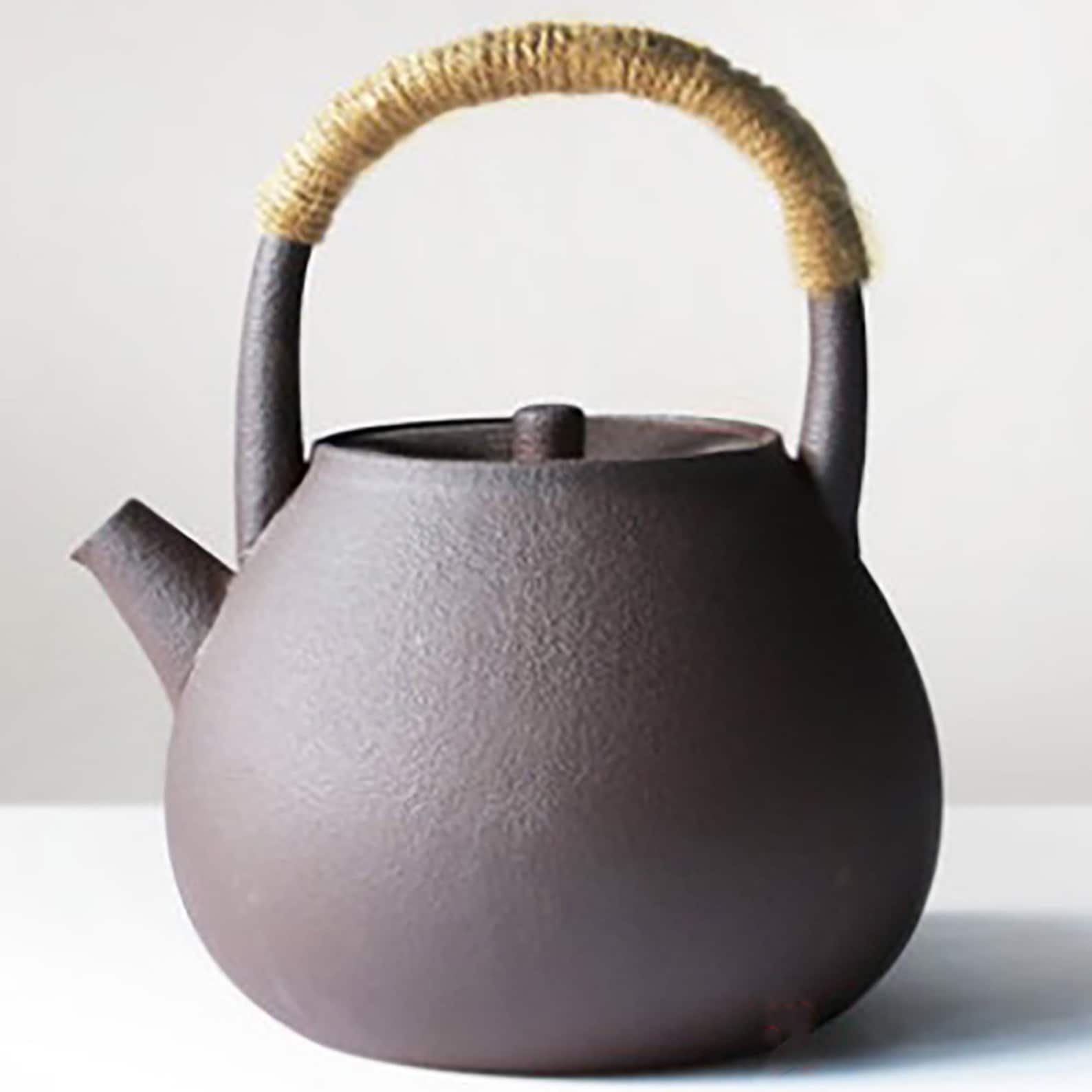 Teapot Rope Series Handmade Pottery Teapot Tea Maker - Etsy UK