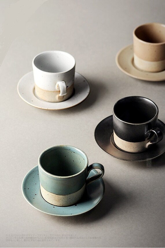 Espresso cup with saucer Charming series | Etsy