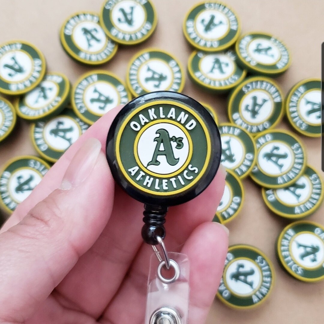Custom Bay Area Baseball Oakland Athletics - Badge Reel - Etsy