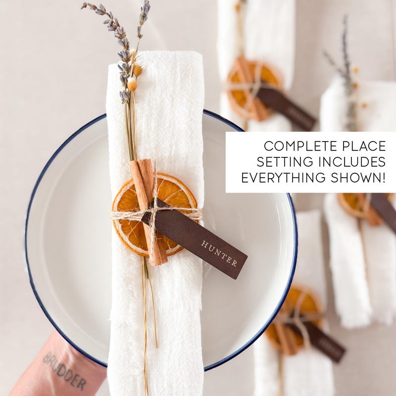 Flower Place Setting - Etsy