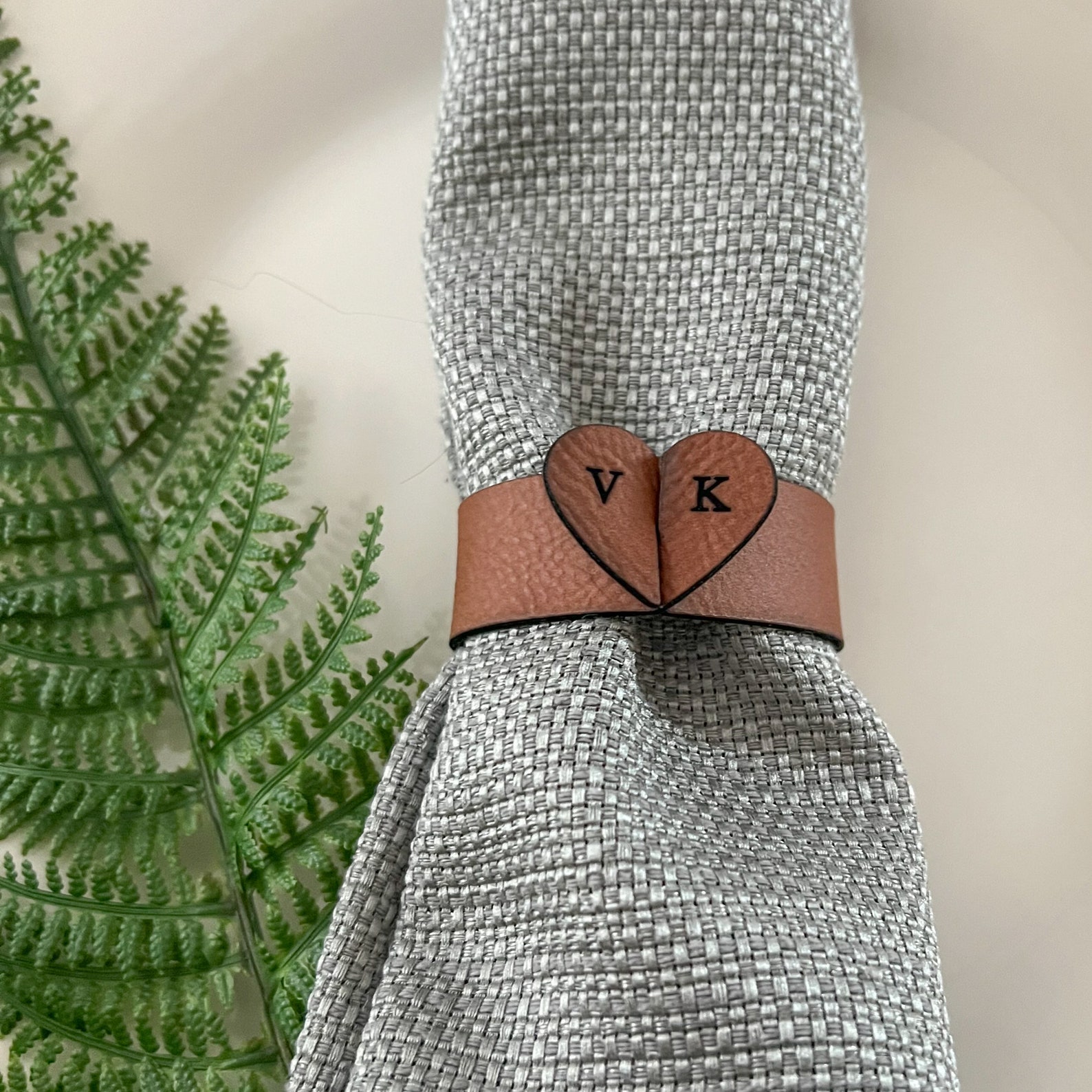Custom Napkin Ring Personalized Wedding Favor Custom Place - Etsy