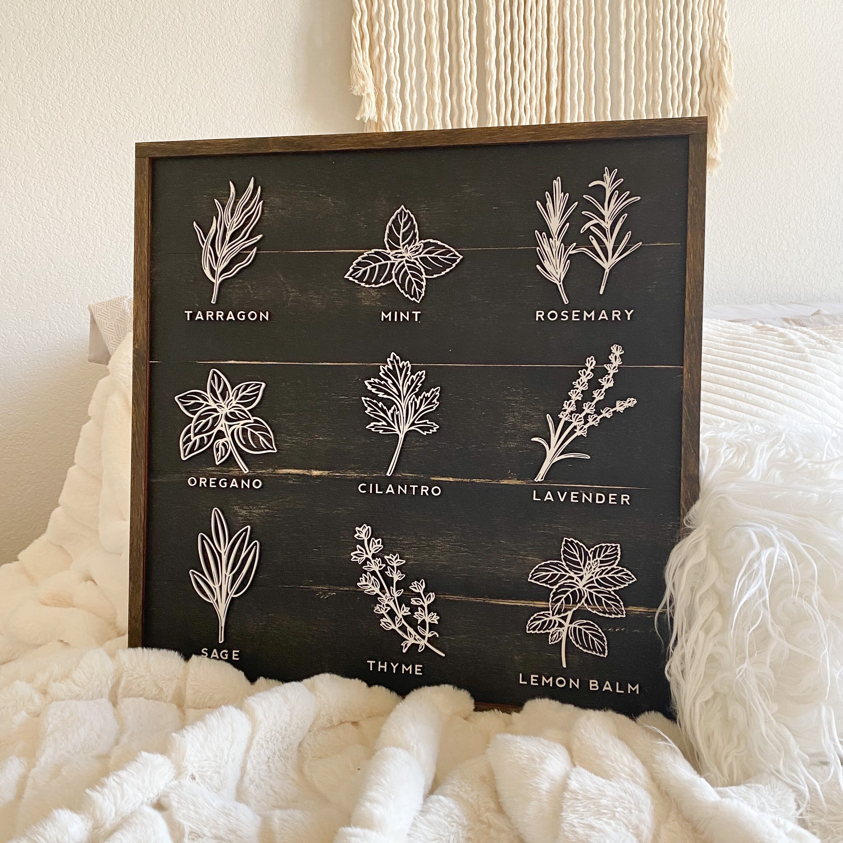 Boho Wood Sign Rustic Wood Sign Farmhouse Decor Kitchen - Etsy