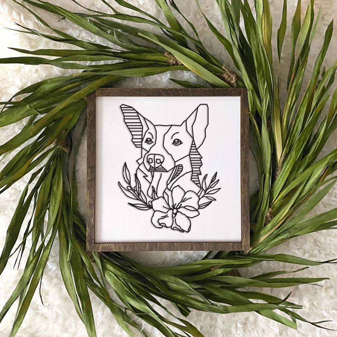 Personalized Dog Sign Unique Dog Sign Puppy Name Frame Dog - Etsy