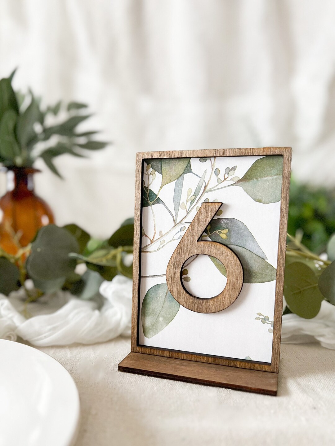 Custom Wedding Table Number Wedding Table Decor Wedding Rectangle Table ...